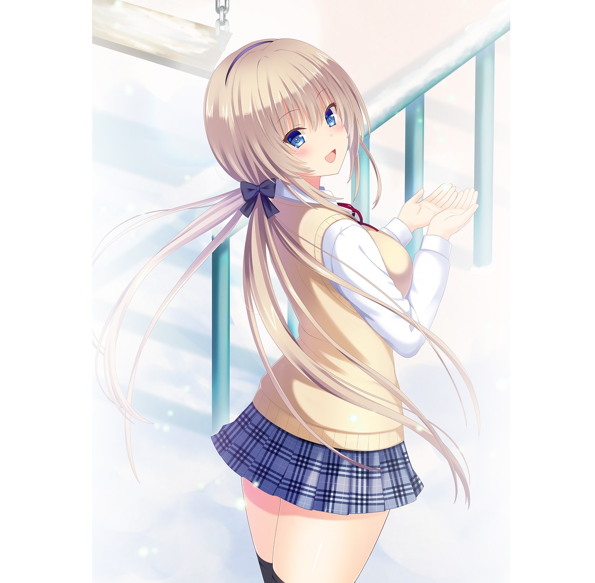 prekano nekonyan tonari ni kanojo no iru shiawase ~in first snow with her~ serizawa chisa ass ...